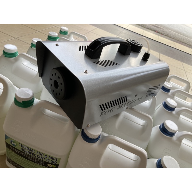 Ready Stock Promo !! 900W Fogger Machine with Remote, UFO Fogging ...