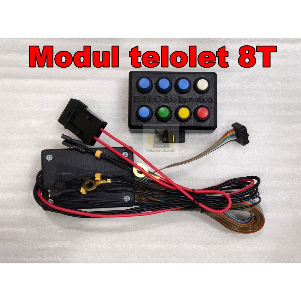 TOMBOL HDI Telolet Module 8 buttons for 3 Unyil type horns updated with ...