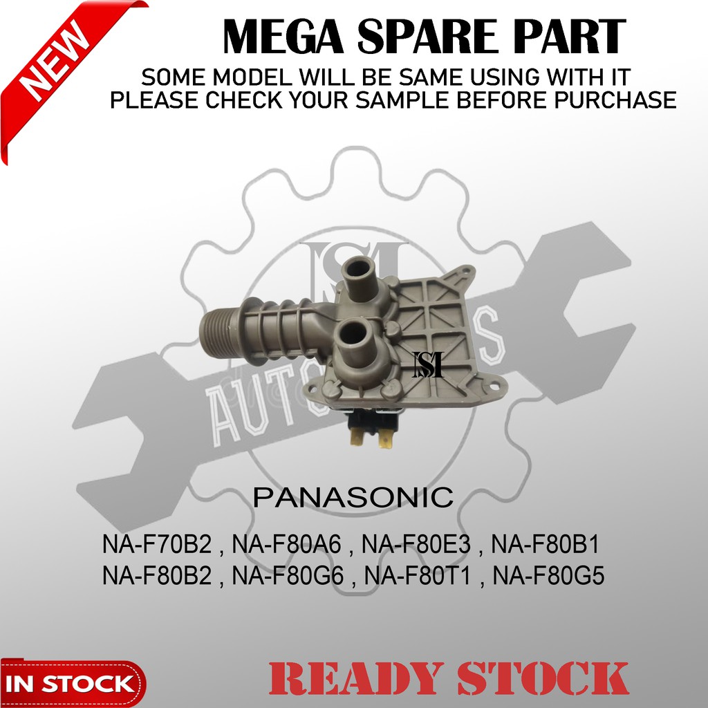 PANASONIC INLET VALVE WASHING MACHINE NA-F70B2,NA-F80A6,NA-F80E3,NA ...