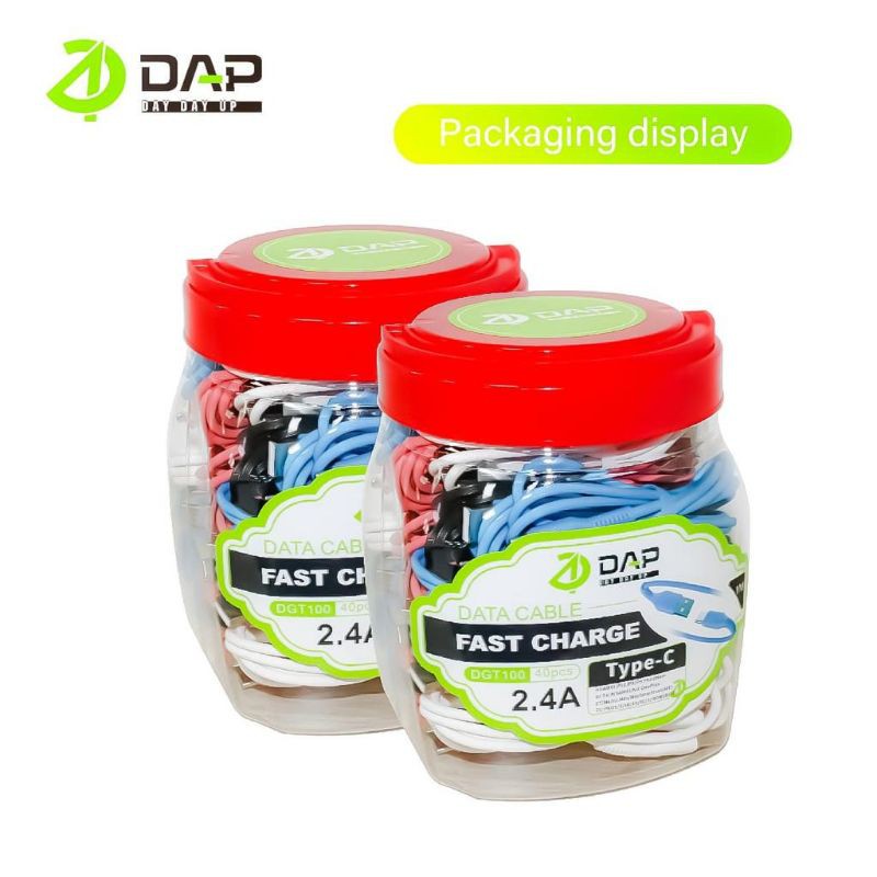 Dap DATA Cable DGM100 DATA Cable FOR MICRO (1 JAR CONTAINS 40 PCS) 2.4A ...