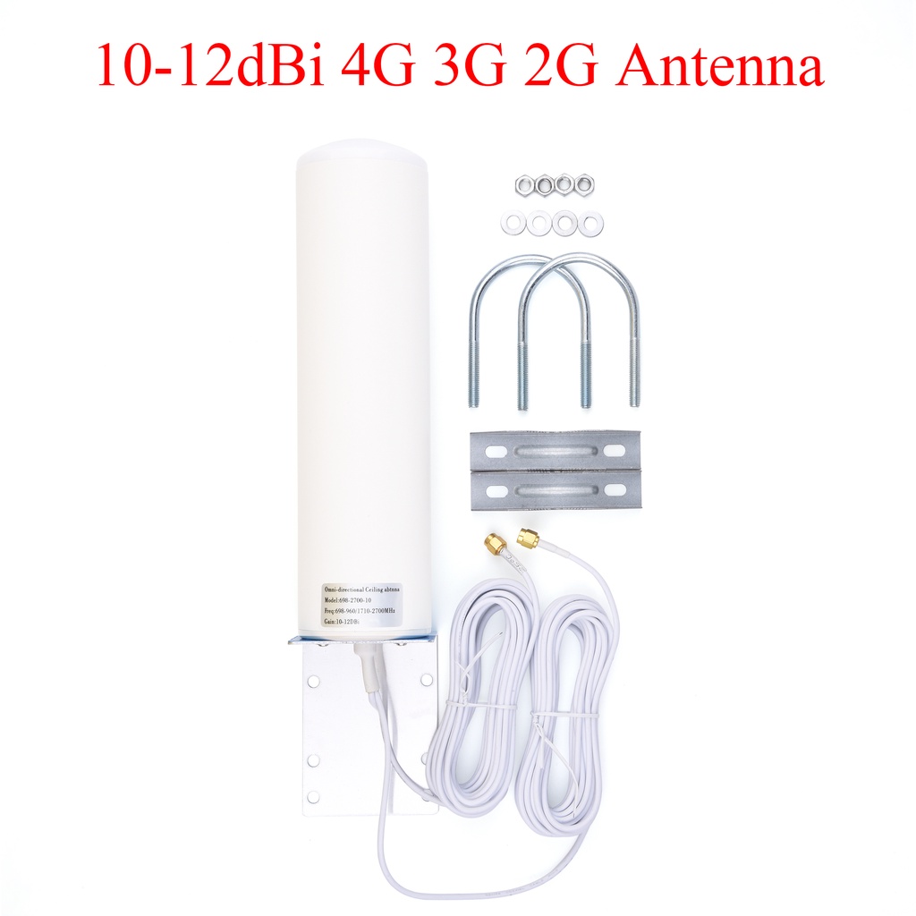10-12dBi 4G LTE External Antenna 698-2700MHz 4G 3G 2G Outdoor Antenna ...