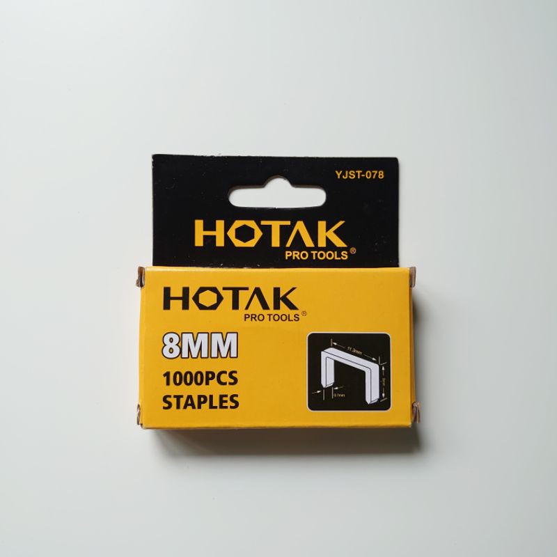Hotak Pro Tools Stapler Refill / 8mm 12mm 14mm Stapler Refill / Heavy ...
