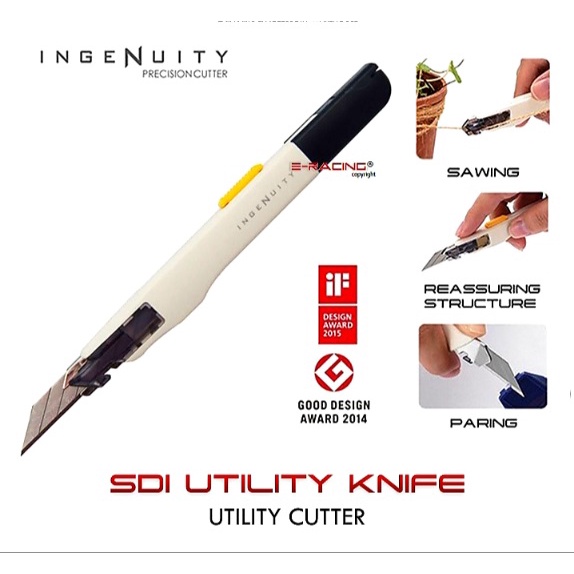 SDI 0443C Precision Ingenuity Cutter 9mm 30degree/ Pisau 9mm 30 sudut | Shopee Malaysia