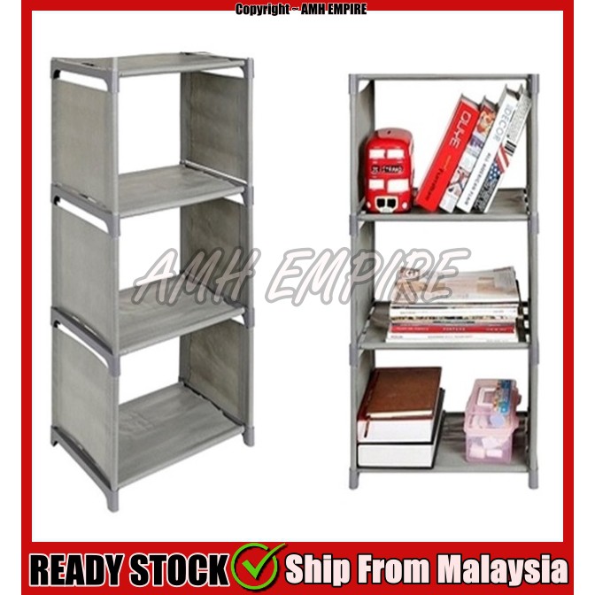 amh_empire [READY STOCK] Premium Multifunctional DIY Book Storage Shelf ...