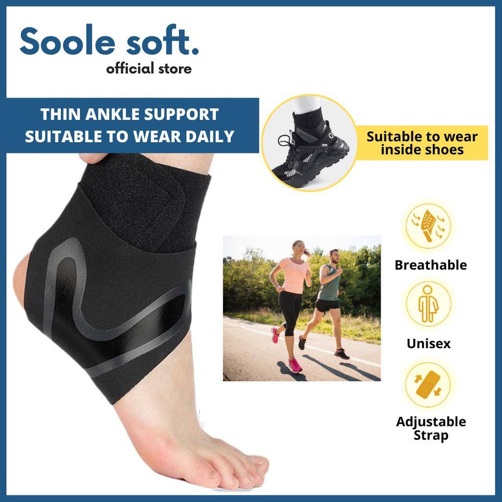 𝗦𝗼𝗼𝗹𝗲 𝘀𝗼𝗳𝘁. 2 PCS Unisex Ankle Support Adjustable Sports Foot Guard ...