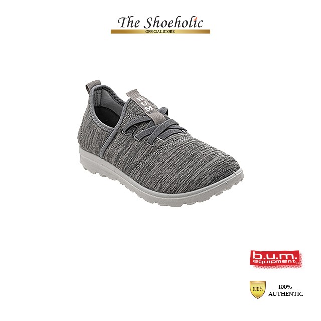 Bum Equipment Ladies Casual Shoes B3587 (Grey/Black) | Shopee Malaysia
