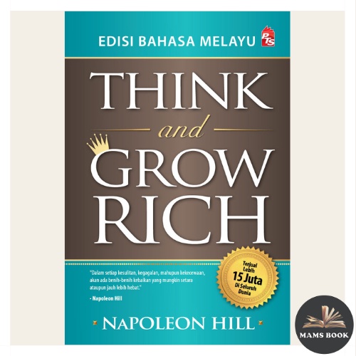 Think And Grow Rich Edisi Bahasa Melayu Pts Shopee Malaysia