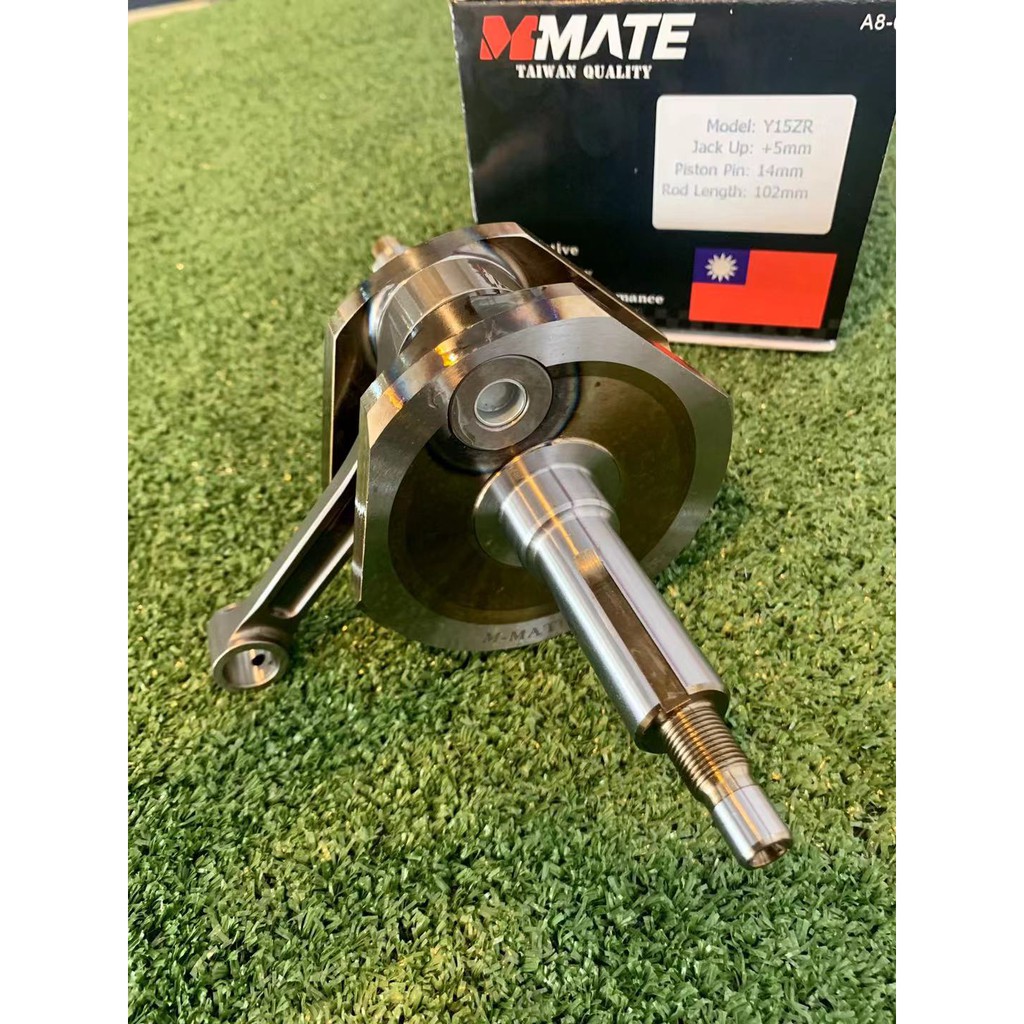 Y15 /Y15ZR crankshaft (jack up +5mm piston pin 14mm rod length 102mm ...