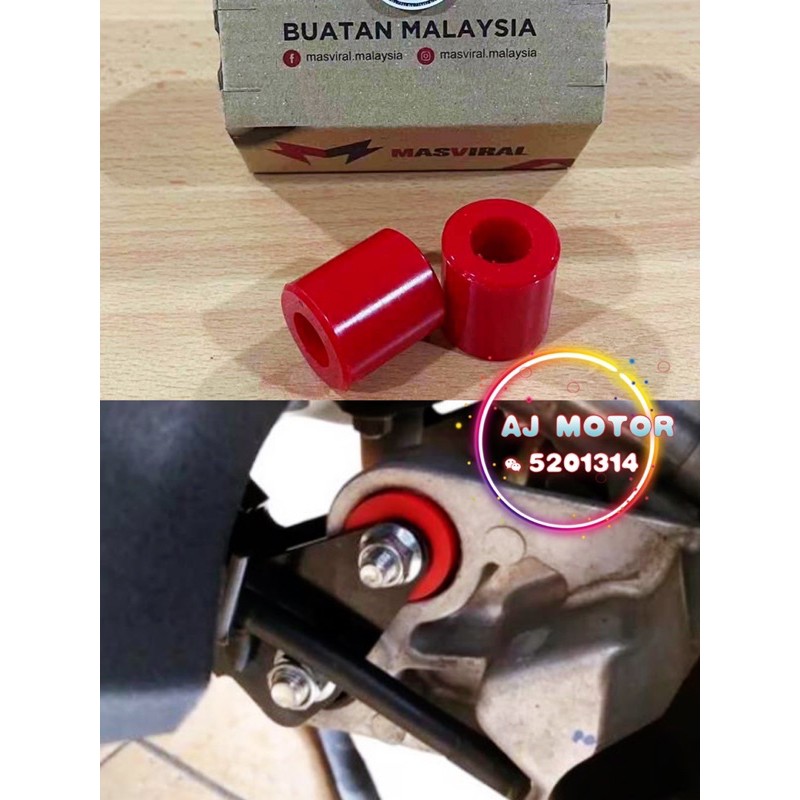 YAMAHA NVX155 NMAX155 V1 V2 V3 ENGINE MOUNTING BUSH NVX NMAX ENJIN ...