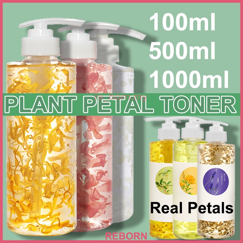 REBORN Plant Petal Toner Cruelty Free Moisturizes and Replenishes Skin ...