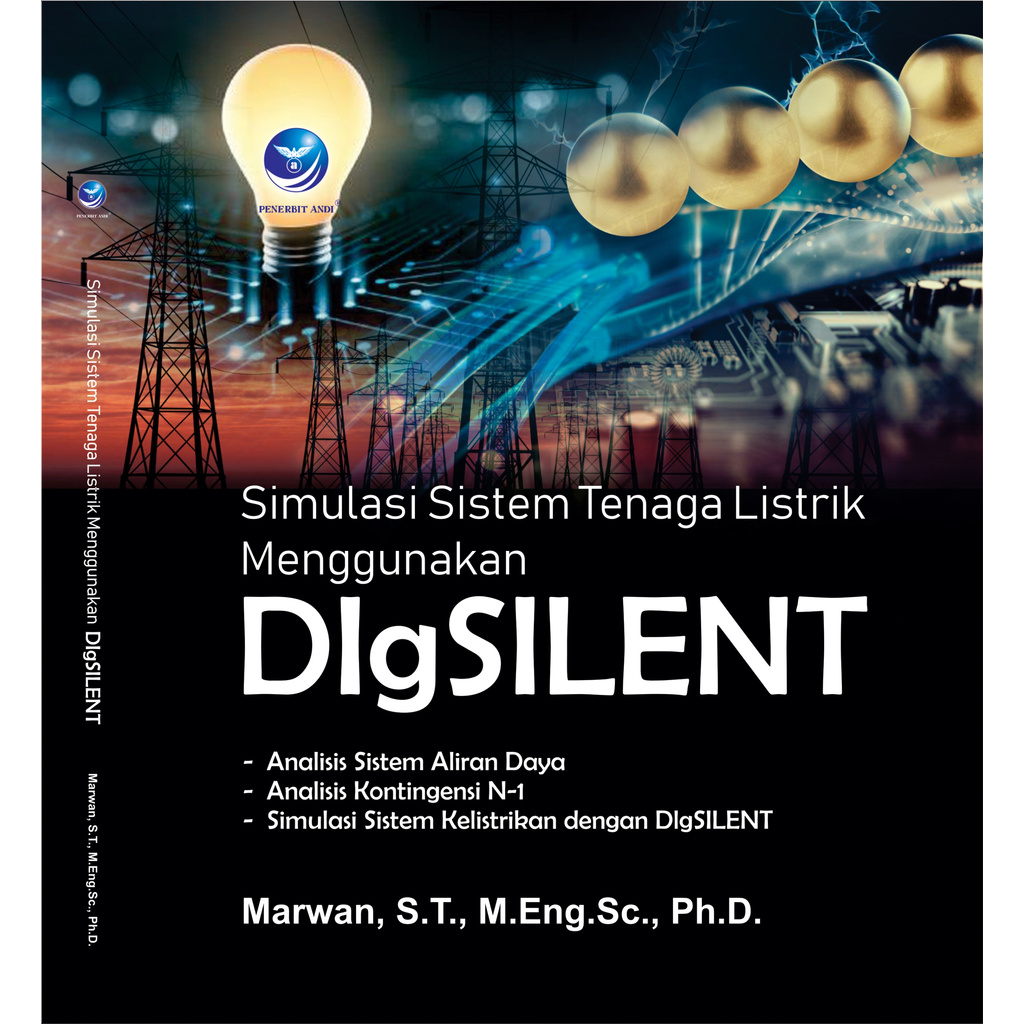 Original BOOK Andi - Electric Power System Simulation Book Using Digsilent | Shopee Malaysia