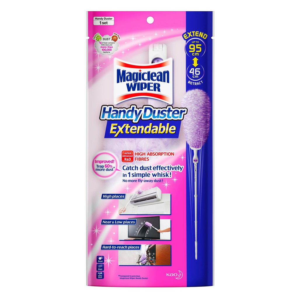 Magiclean Handy Duster Extendable from 46cm to 95cm and HandyDuster ...
