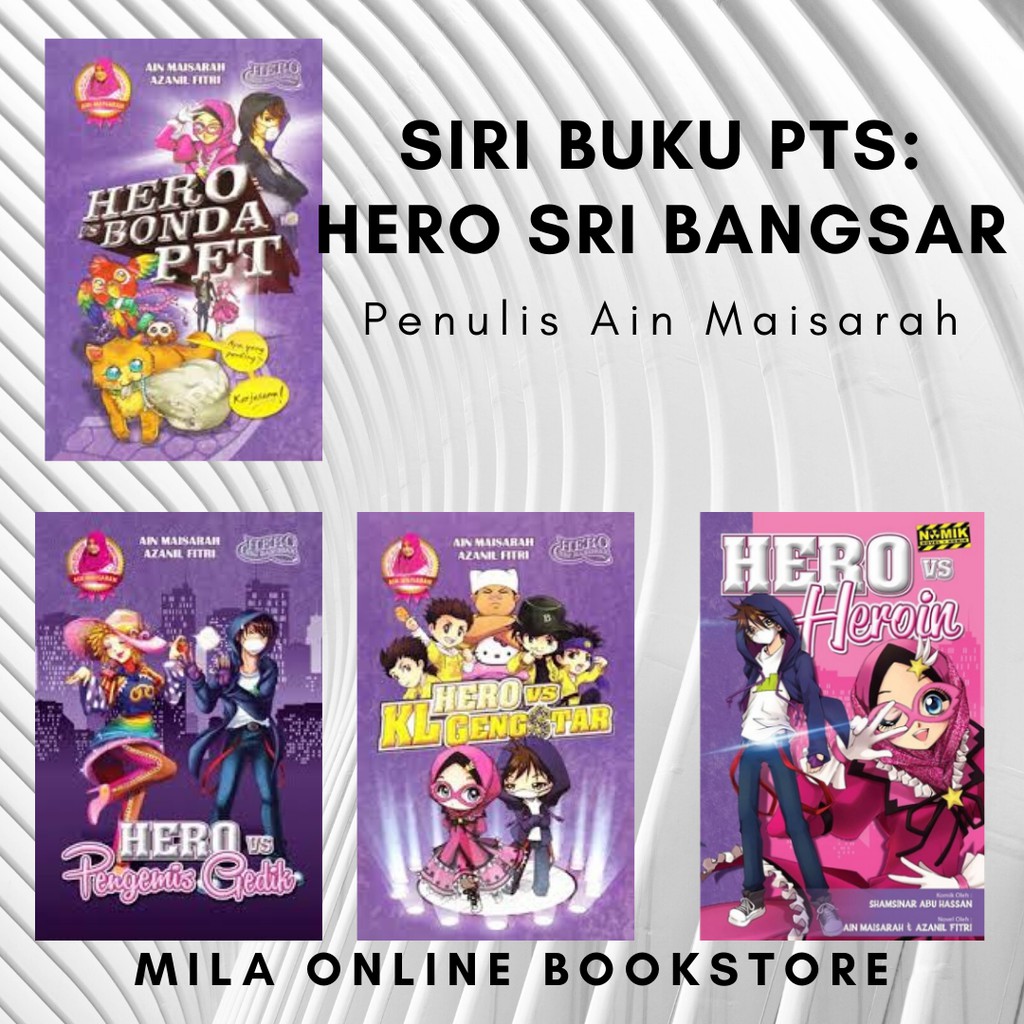 Siri Buku Cerita PTS : Hero Sri Bangsar (Penulis Ain Maisarah) | Shopee ...