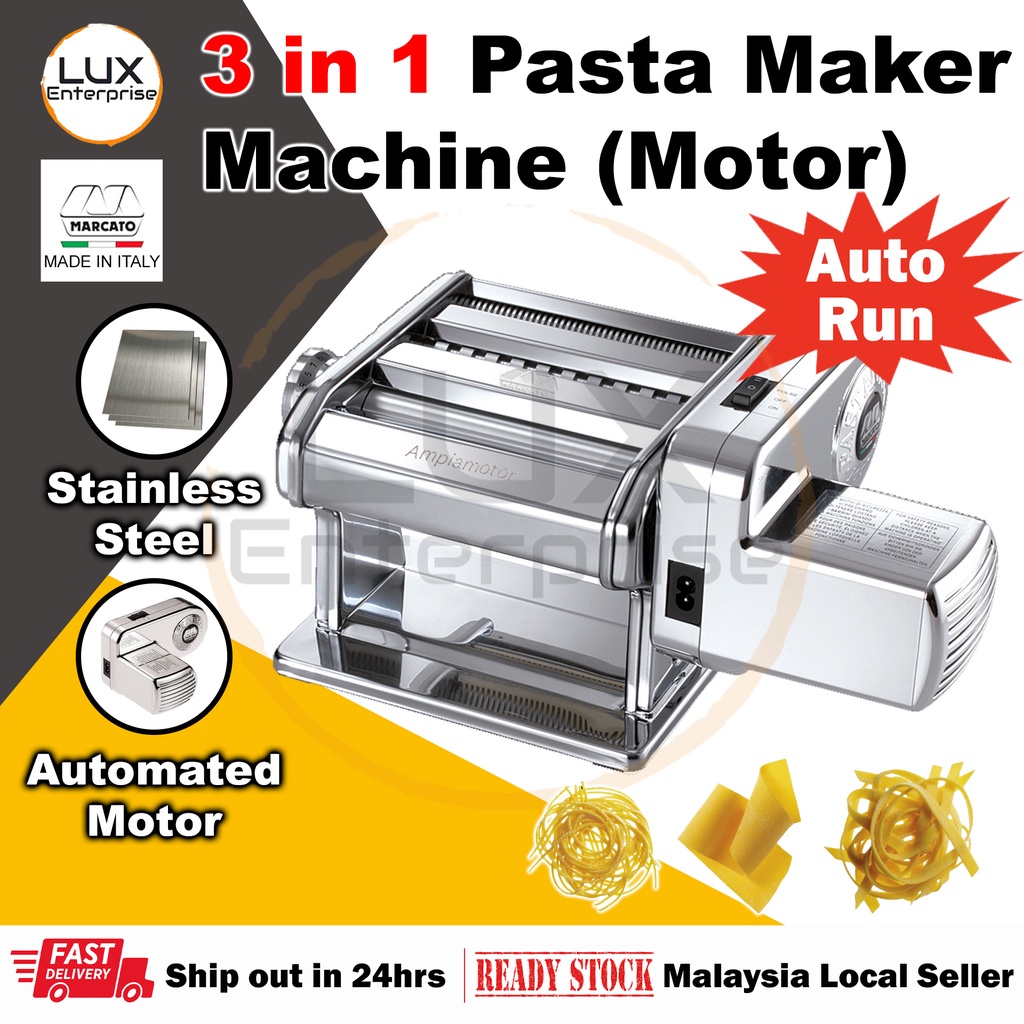 🔥READY STOCK🔥Ship in 24Hrs🔥ITALY MADE Electric Pasta Noodle Maker ...