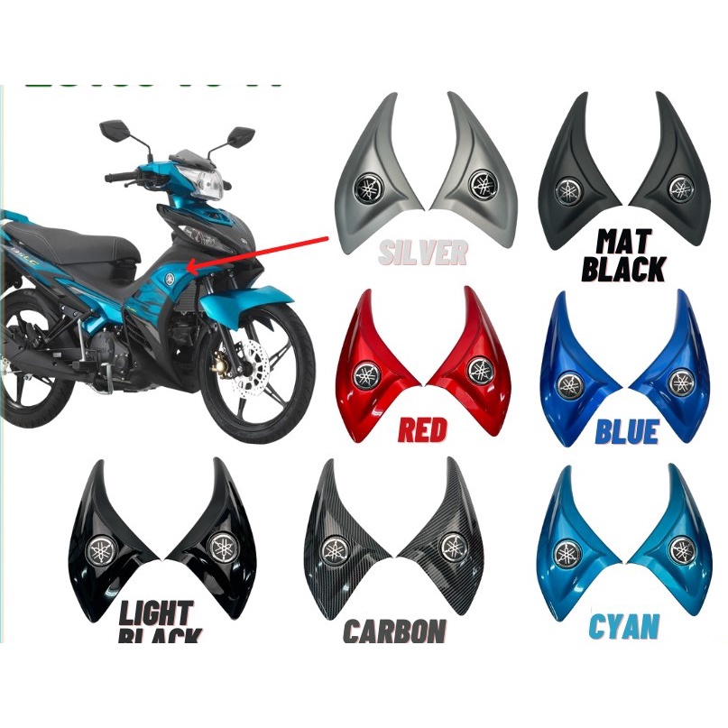 LC135 NEW V2 V3 V4 V5 V6 V7 LEGSHIELD LEG SHIELD SIDE COVER CAP AIR ...