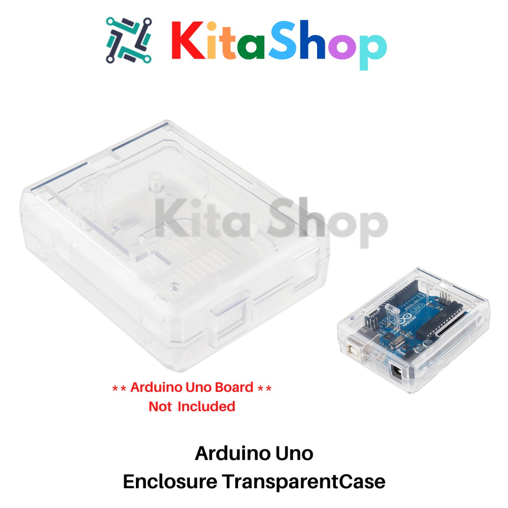 Arduino Uno Enclosure Transparent Case | Shopee Malaysia