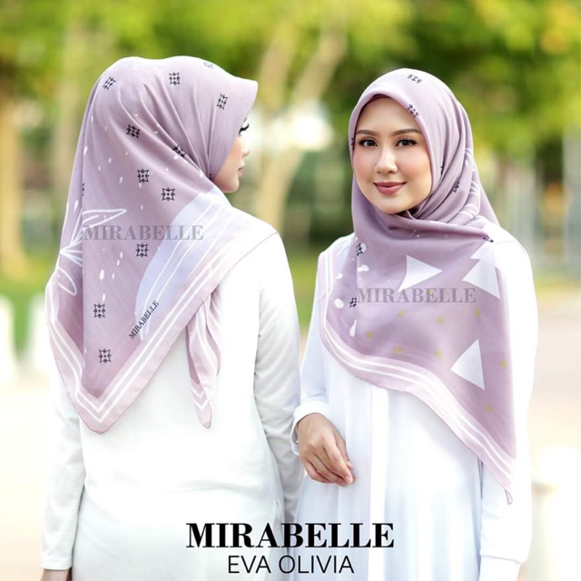 MIRABELLE BIDANG 45 EVA OLIVIA (warna tanah - Dark Plum) | Shopee Malaysia