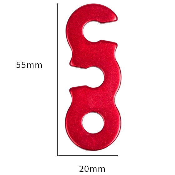 CampBoost Aluminium Tent Paracord Rope Tensioner Penegang Tali Camping ...