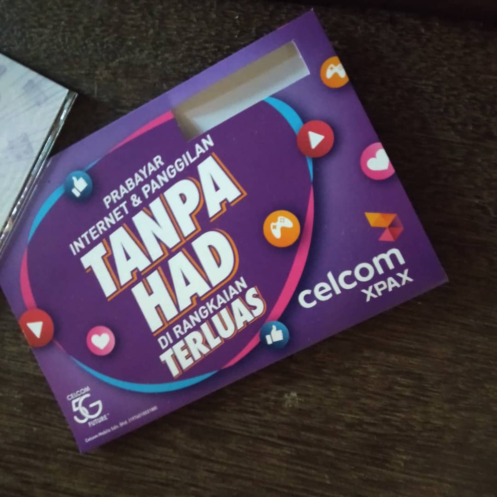 CELCOM XPAX PREPAID MURAH | Shopee Malaysia