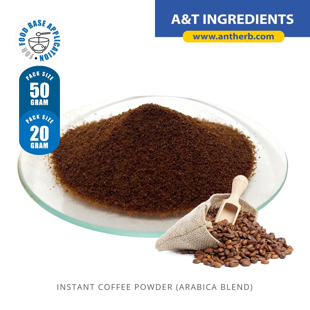 Instant Coffee Powder (Water Soluble) - Arabica Blend / Serbuk Kopi ...