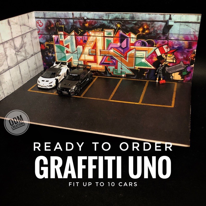 Diorama Graffiti Uno ODM - Scale 1:64 | Shopee Malaysia