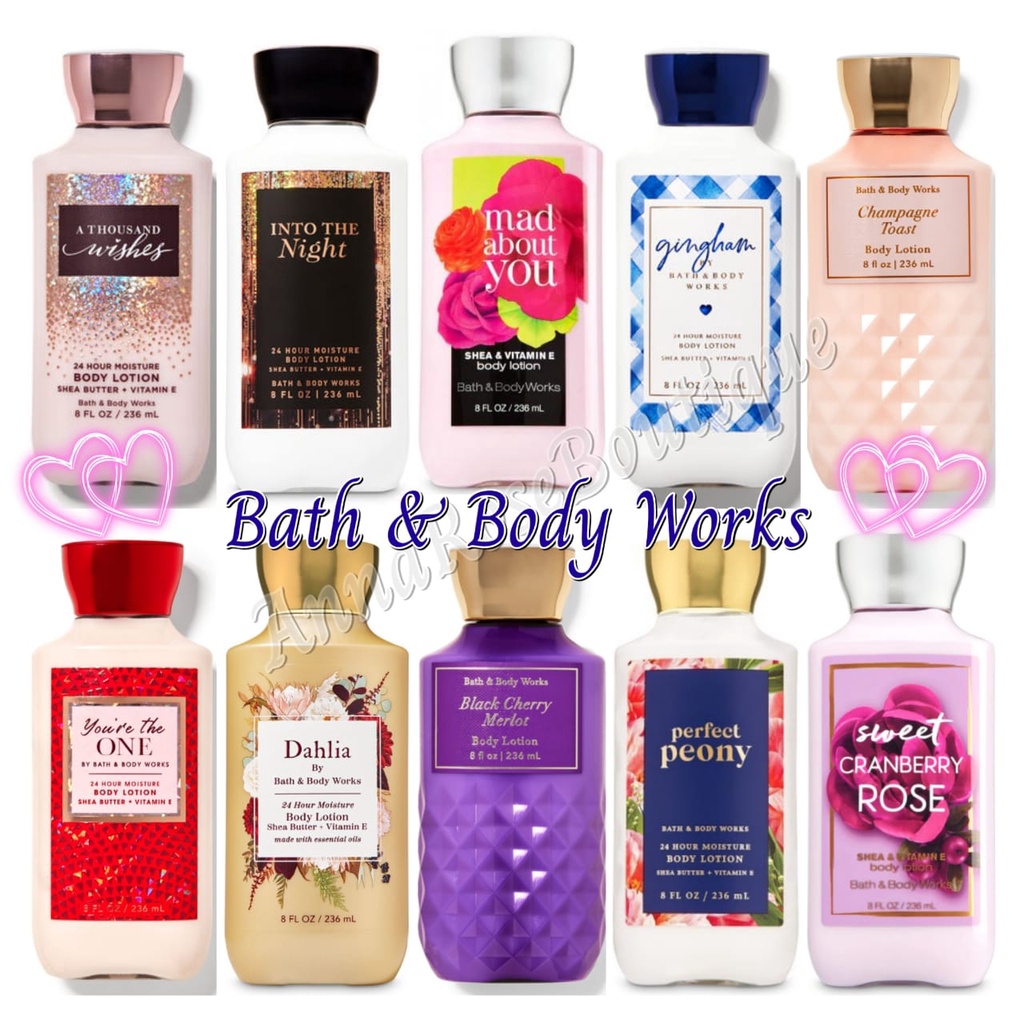 PROMO! Bath and Body Works Body Lotion 236ml (100% Original) | Shopee Malaysia
