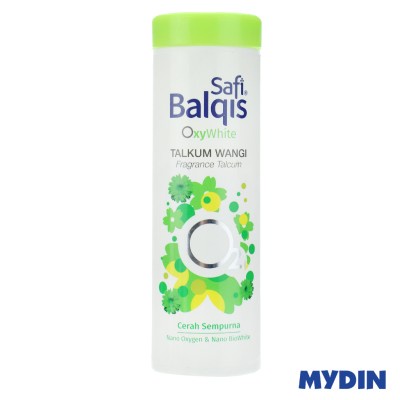 Safi Balqis White Trilogy Fragrance Talcum (90g) | Shopee Malaysia