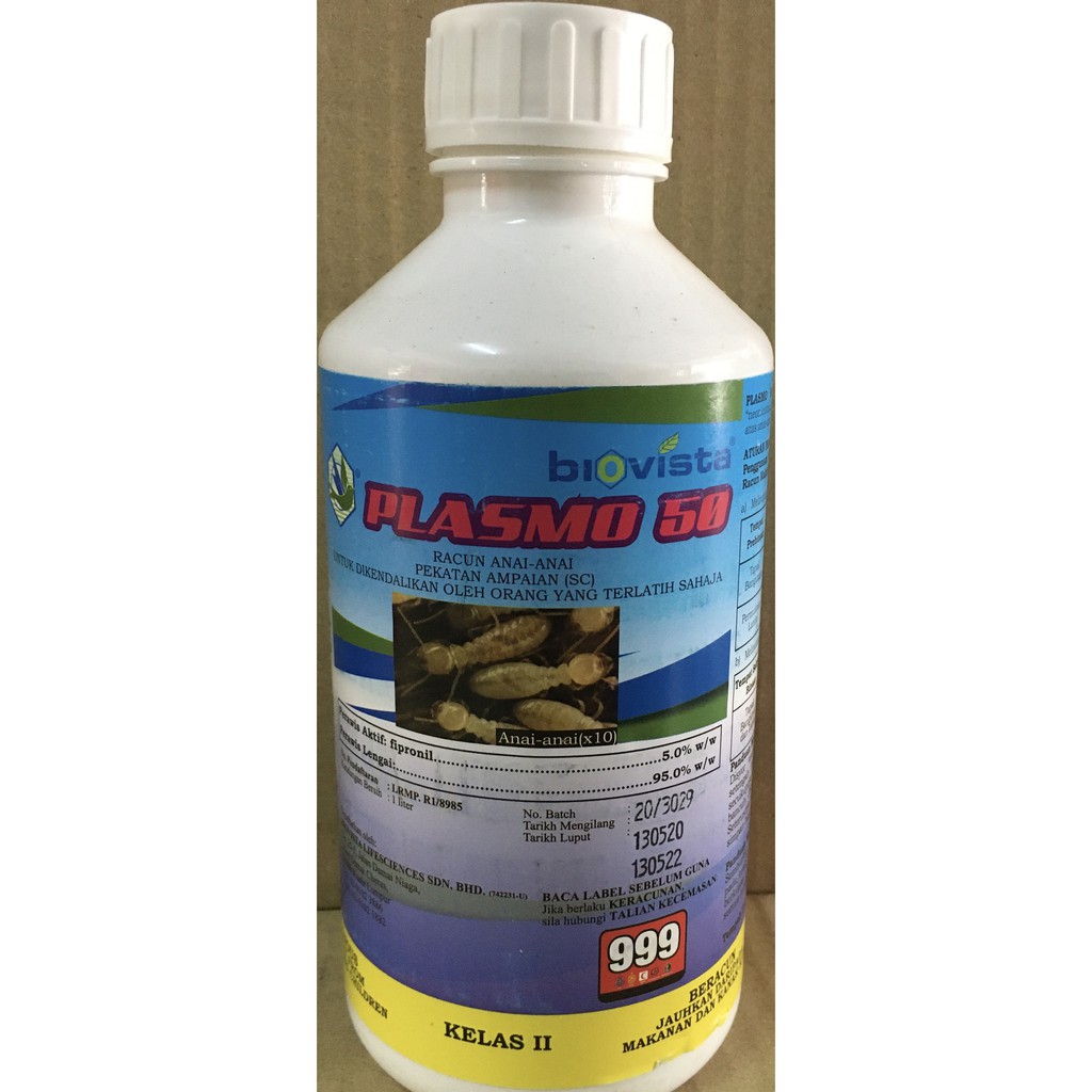 * ORIGINAL * Plasmo 50 / racun serangga / anai-anai / fipronil " ready ...