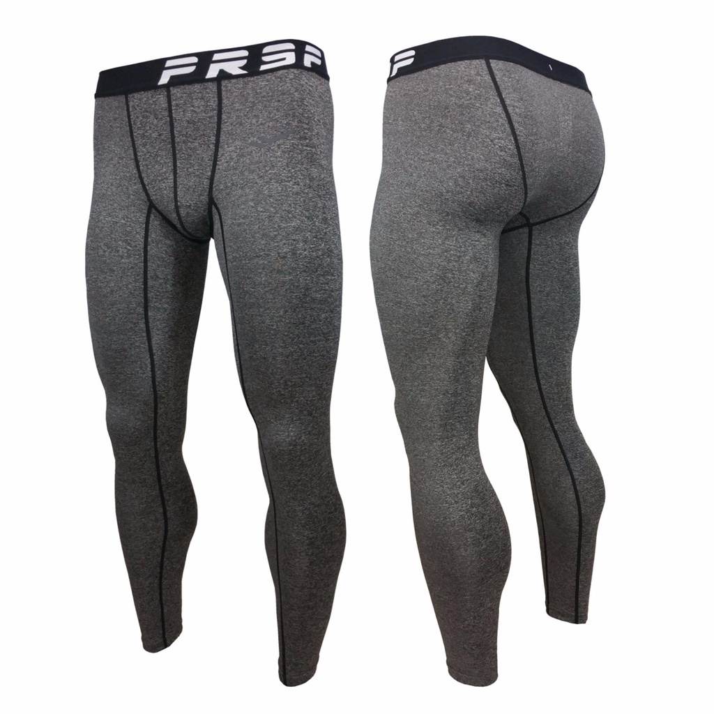 PRSP Men's TightFit Long Leggings Tight Pants For Gym/Running/Swimming ...