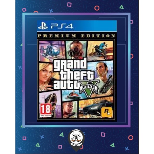 [PHYSICAL DISC] CHEAPEST 🎉🎉🎉 PS4 Grand Theft Auto V / GTA V / GTA 5 (PREMIUM EDITION) | Shopee ...