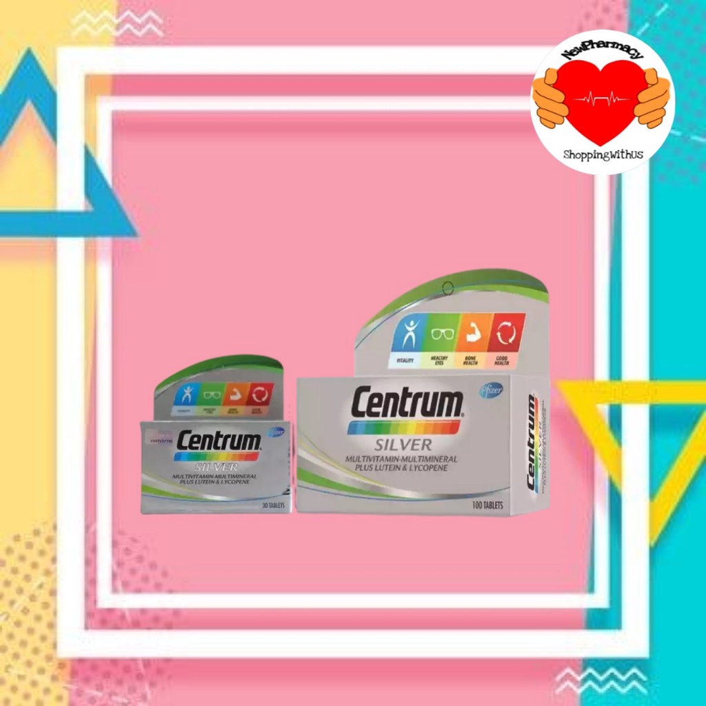 Centrum Silver 30's / 100's (Exp-12/2025) | Shopee Malaysia