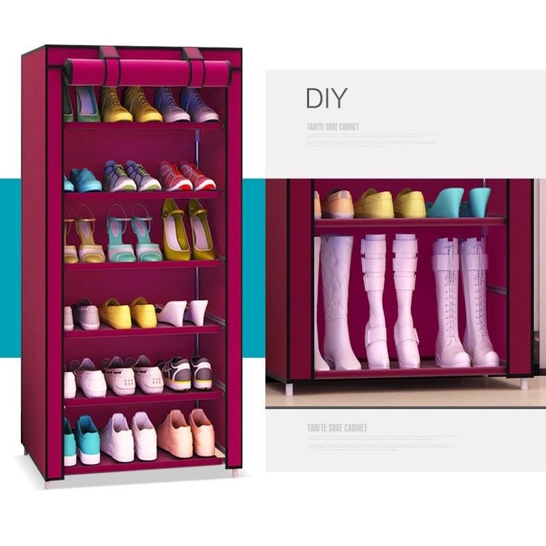 Rak Kasut Shoe Rack Shoes Rack Almari Kasut Storage Organizer Shelves ...