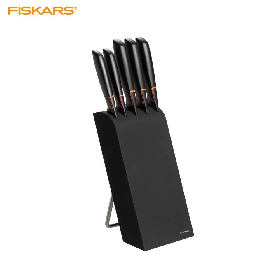 Fiskars Edge Knife Block with 5 Knives | Shopee Malaysia