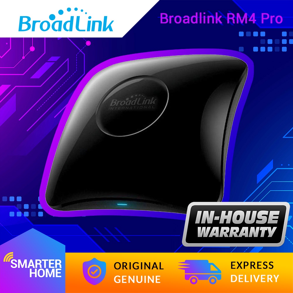 Broadlink Rm4 Pro Ir Rf Universal Remote Control For Smart Home