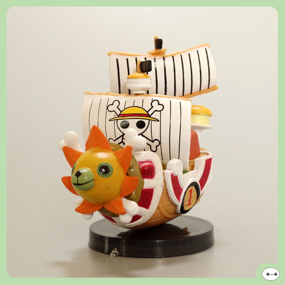 Cute ONEPIECE CHIBI WARSHIP MODEL DECORATIVE 7CM HIGH | Shopee Malaysia