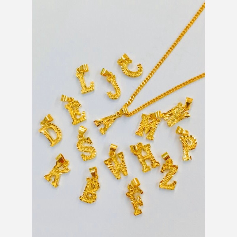 Rantai Leher + Loket Huruf Cop 916 Necklace 🎁🔥⚡️💍 | Shopee Malaysia