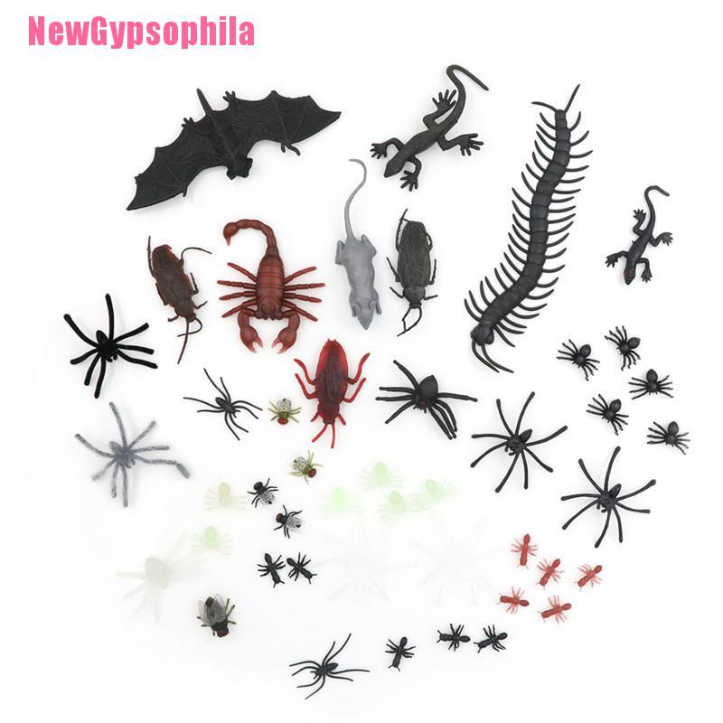[NewGypsophila] 44Pcs Mixed Insect Reptile Scorpion Mouse Model Kids ...