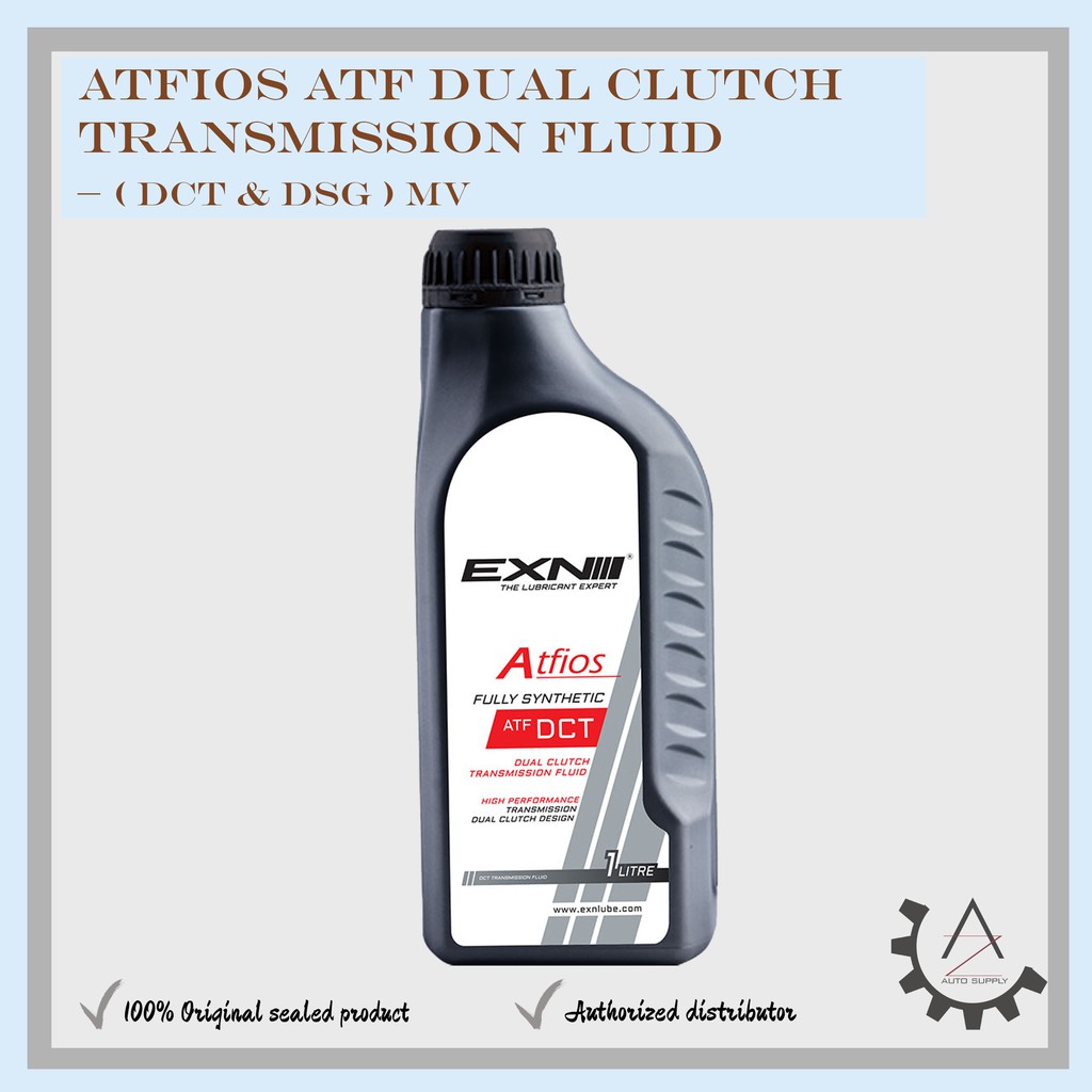 EXN - Atfios-ATF-Dual Clutch Transmission Fluid ( DCT & DSG ) MV FULLY SYNTHETIC 1L | Shopee ...
