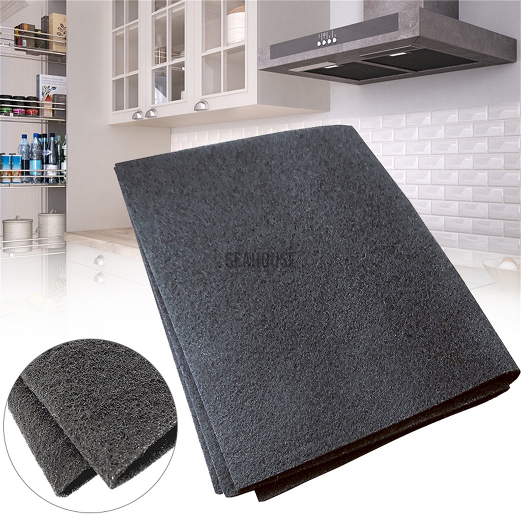 Carbon Cooker Hood Filter Cut To Size Charcoal Vent Filters for All ...