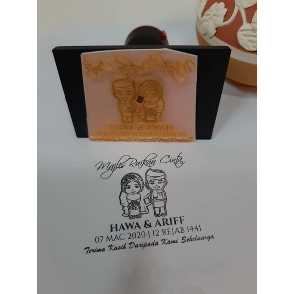 Cop Nama Rumi Jawi / Rubber stamp / Cop company / Cop alamat / Cop ...