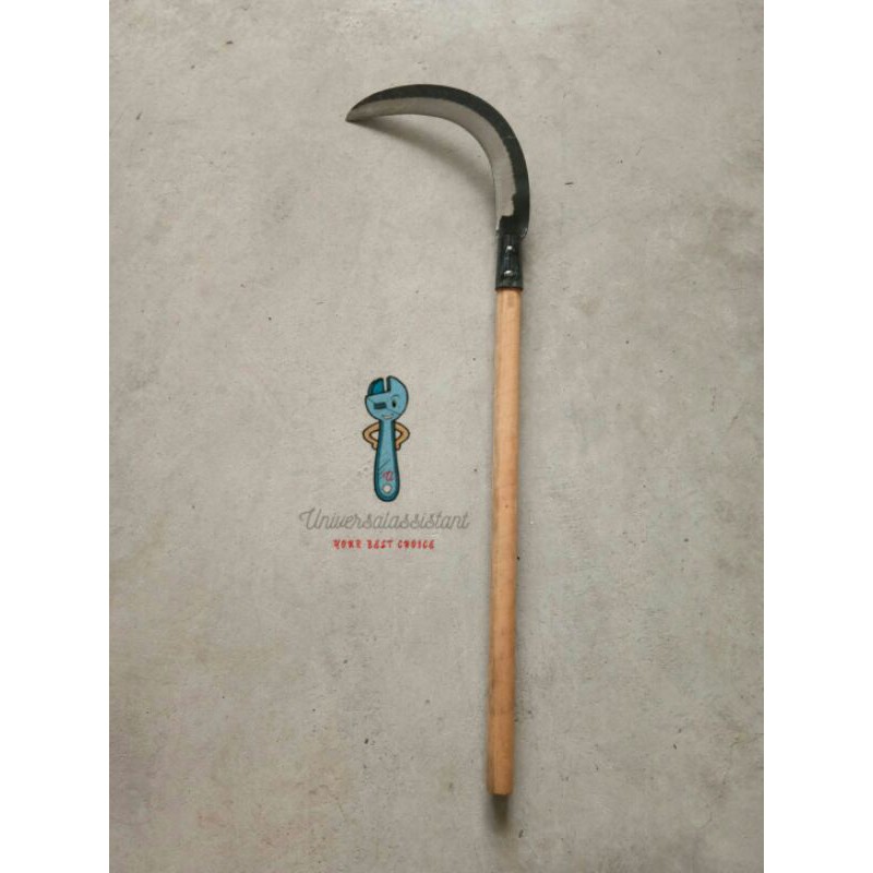 【One Set】Sabit Rumput Batang Kayu | Sabit Kebun | Garden Tools | Shopee ...