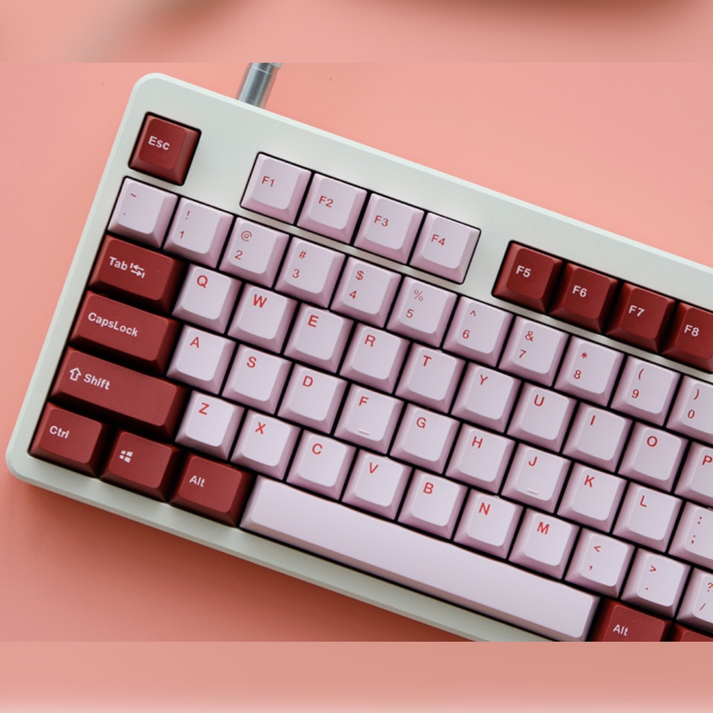 [𝗥𝗘𝗔𝗗𝗬 𝗦𝗧𝗢𝗖𝗞] GMK Darling Clone Keycaps | OEM Profile | Doubleshot PBT ...