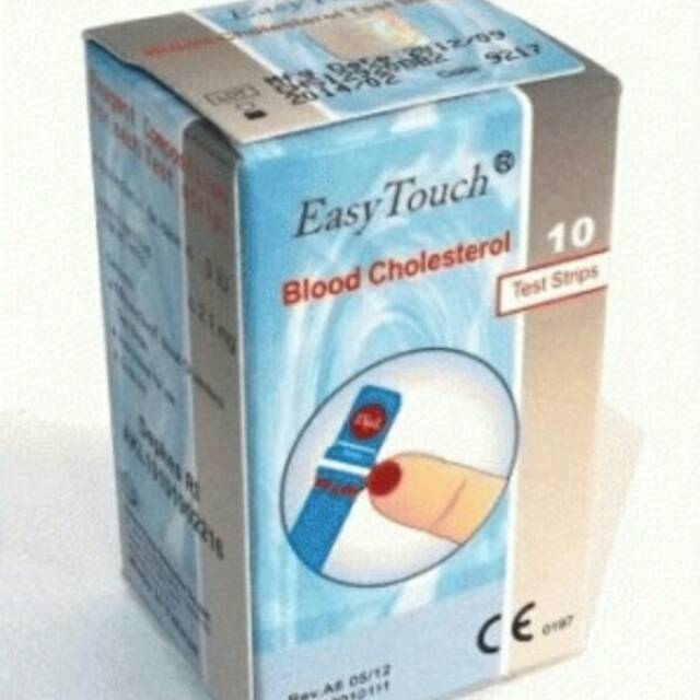 Cholesterol Check Strips Easy Touch Cholesterol Strips / Easytouch ...