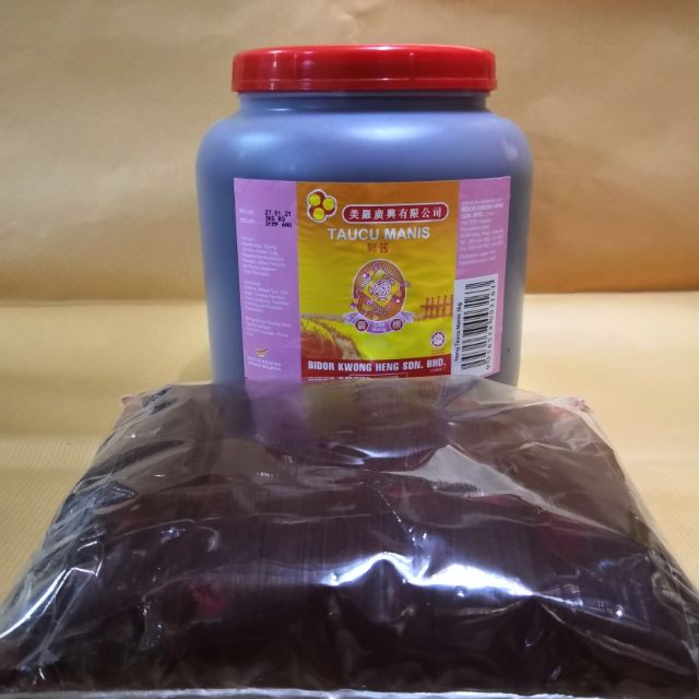 Taucu Manis Kwong Heng Repack 1kg 鲜甜酱 | Shopee Malaysia