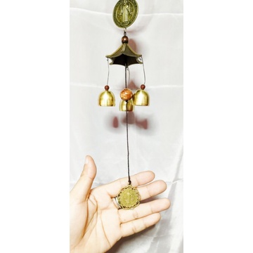St. Benedict Door/Wind Chimes for Protection Against Evil, 20 inches ...