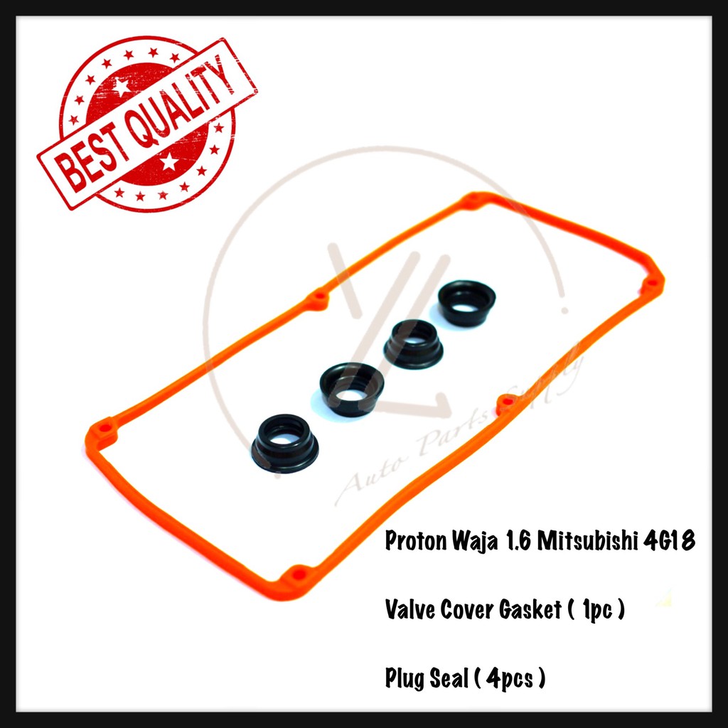 PROTON WAJA 1.6 MITSUBISHI 4G18 ENGINE (SILICONE) VALVE COVER GASKET ...