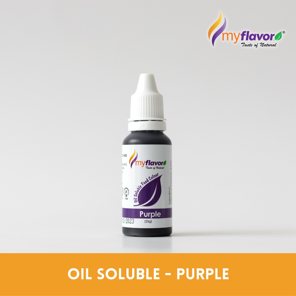 Purple - Oil Soluble Food Colouring | Shopee Malaysia