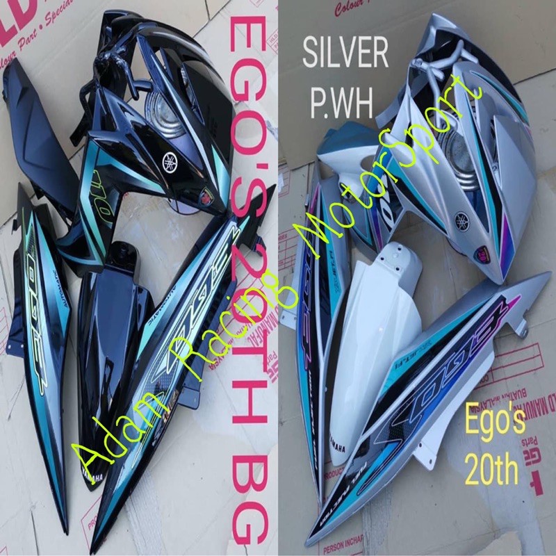 Ready Stock HLD Coverset Yamaha EGO’S 20th Anniversary Sticker Tanam ...