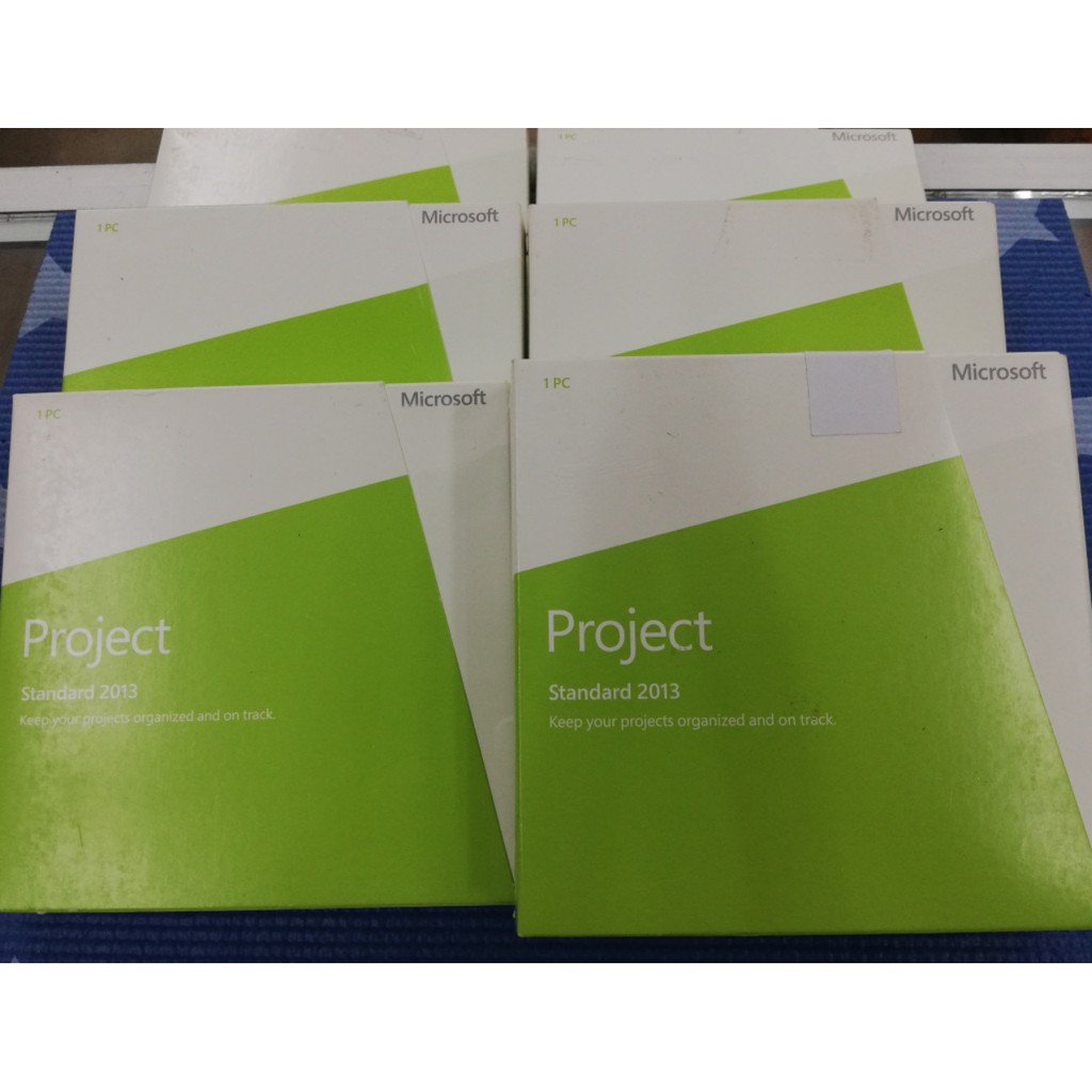 MICROSOFT PROJECT STANDARD 2013 ORIGINAL (FPP) FULL PACKAGE PRODUCT ...