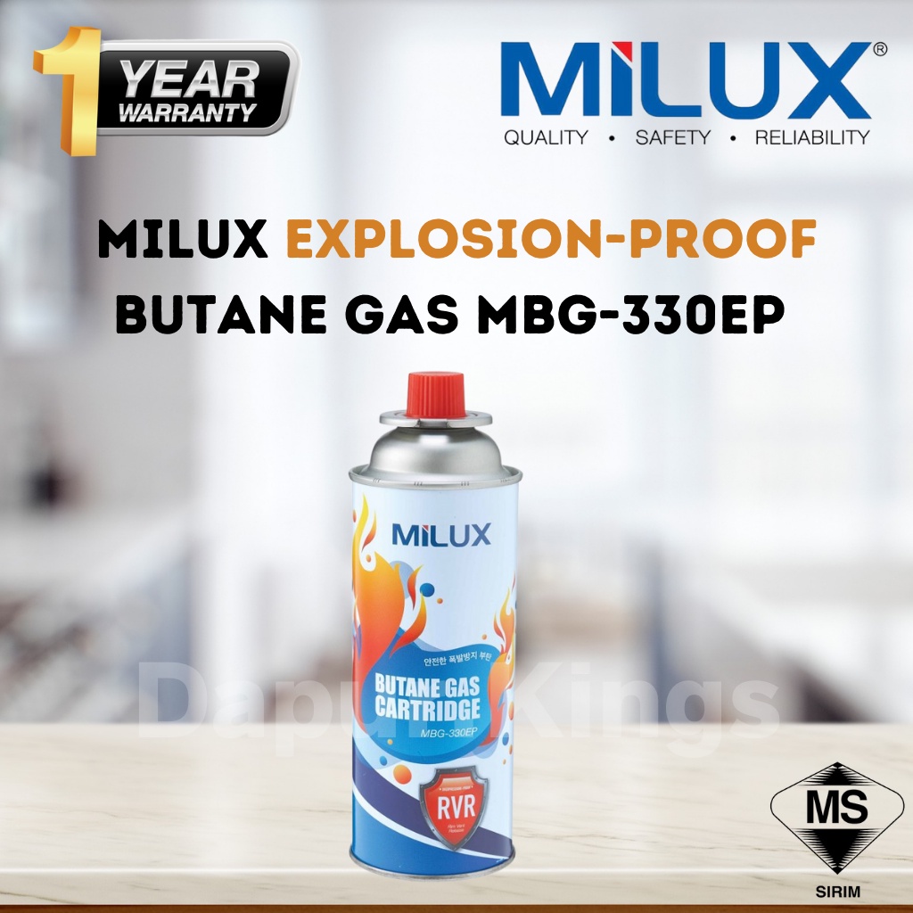 [CHEAPEST DEAL] MILUX Explosion-Proof Butane Gas MBG-330EP / MBG-230EP ...